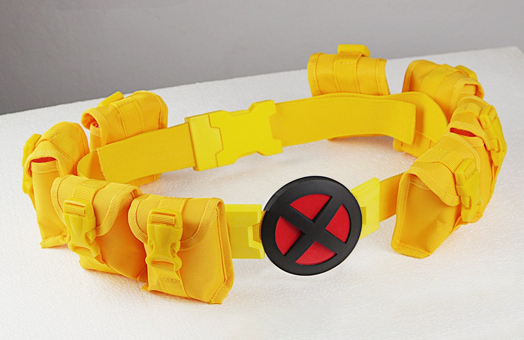 X-men - Utility Belt Yellow V2 - Etsy