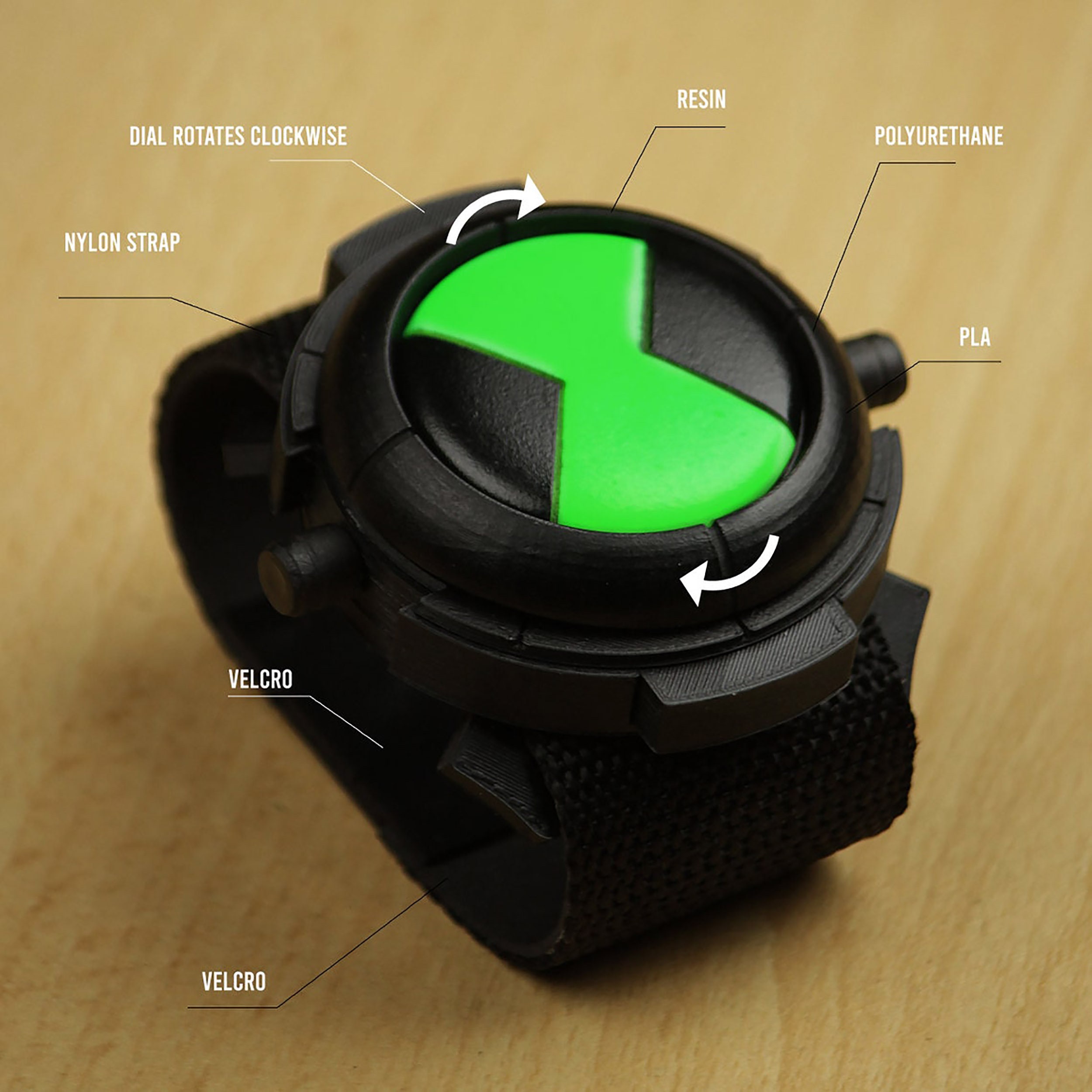 Alien Watch Green Black Red - Etsy