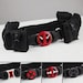 X-men - Deadpool Utility Belt Black V2 - Etsy