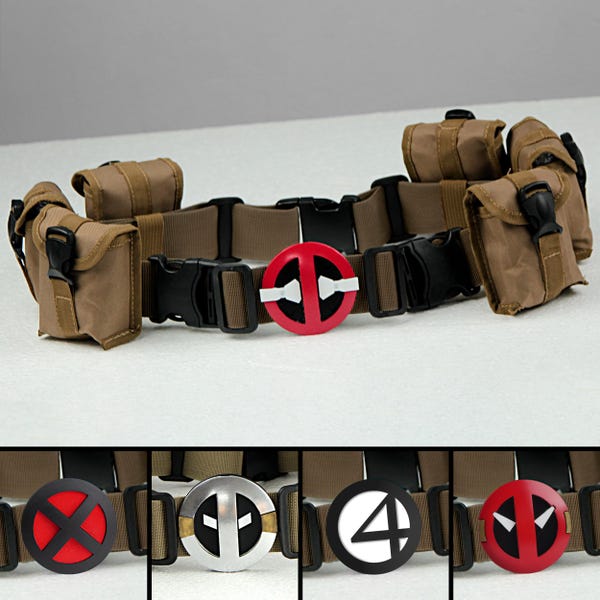 Deadpool Belt Buckle - Etsy