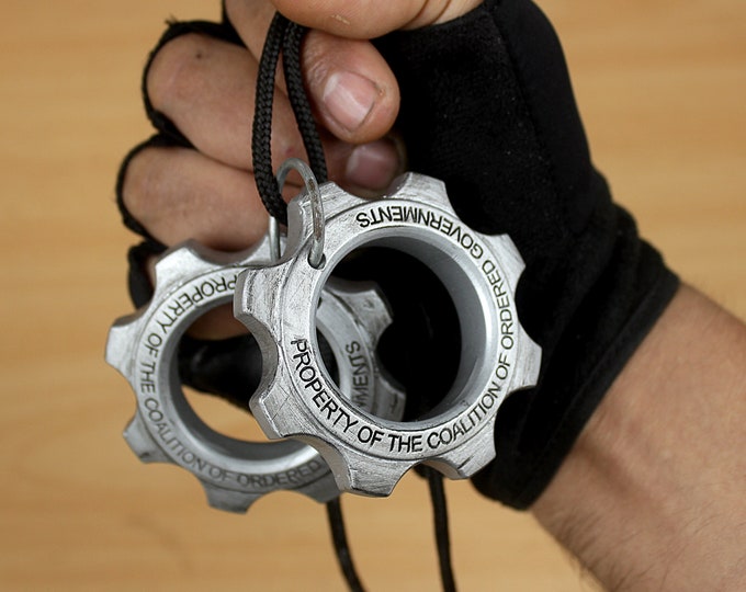 Gears of War Inspired "cog Tag" - Etsy