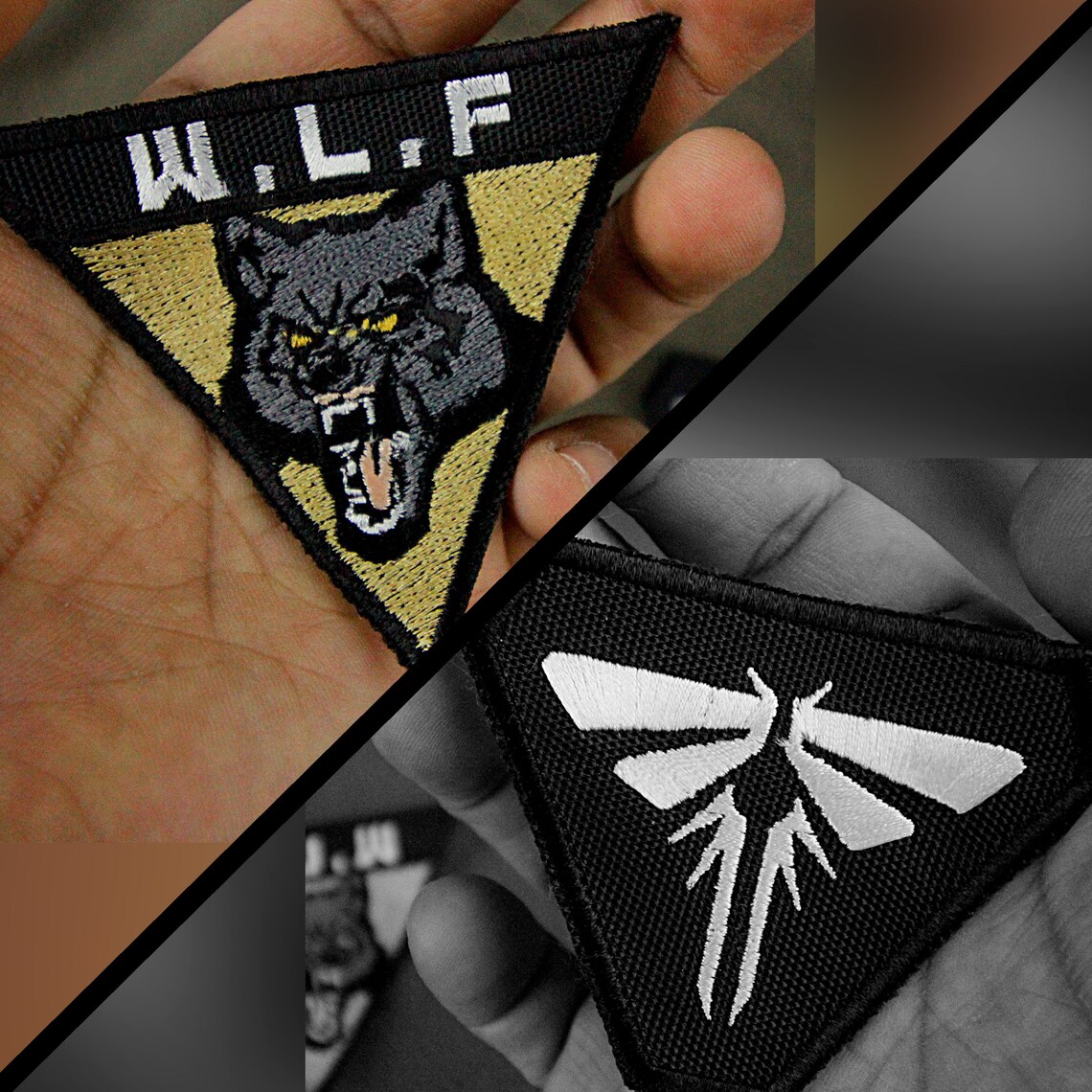 Wolf / Fireflies / Patch Tlou - Etsy