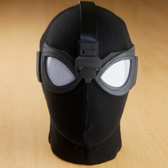 Marvel Spider-Man: Far From Home Stealth Suit Mask For Role-Play Black ...