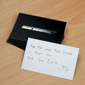 Stark Industries - 30 Cards - Spider Man - Etsy