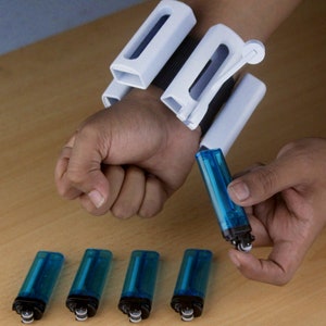 Web Shooter White Scarlet X2 - Fluid Launcher With Butane Gas - Etsy