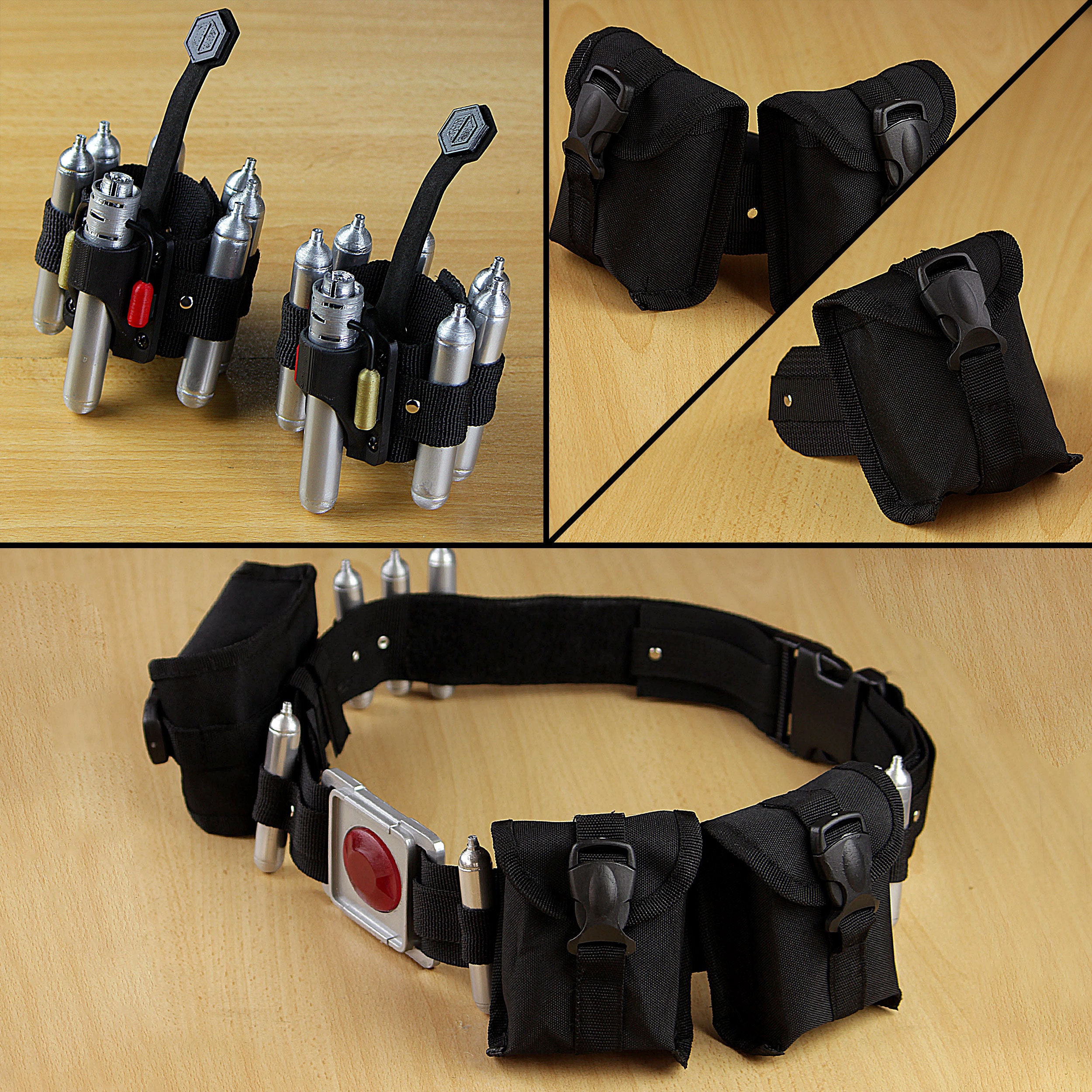 Web Shooter Scarlet Belt and Anklets Option Color Black Etsy UK