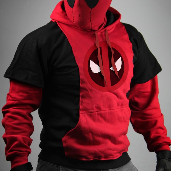 Deadpool Costume Kids - Etsy UK