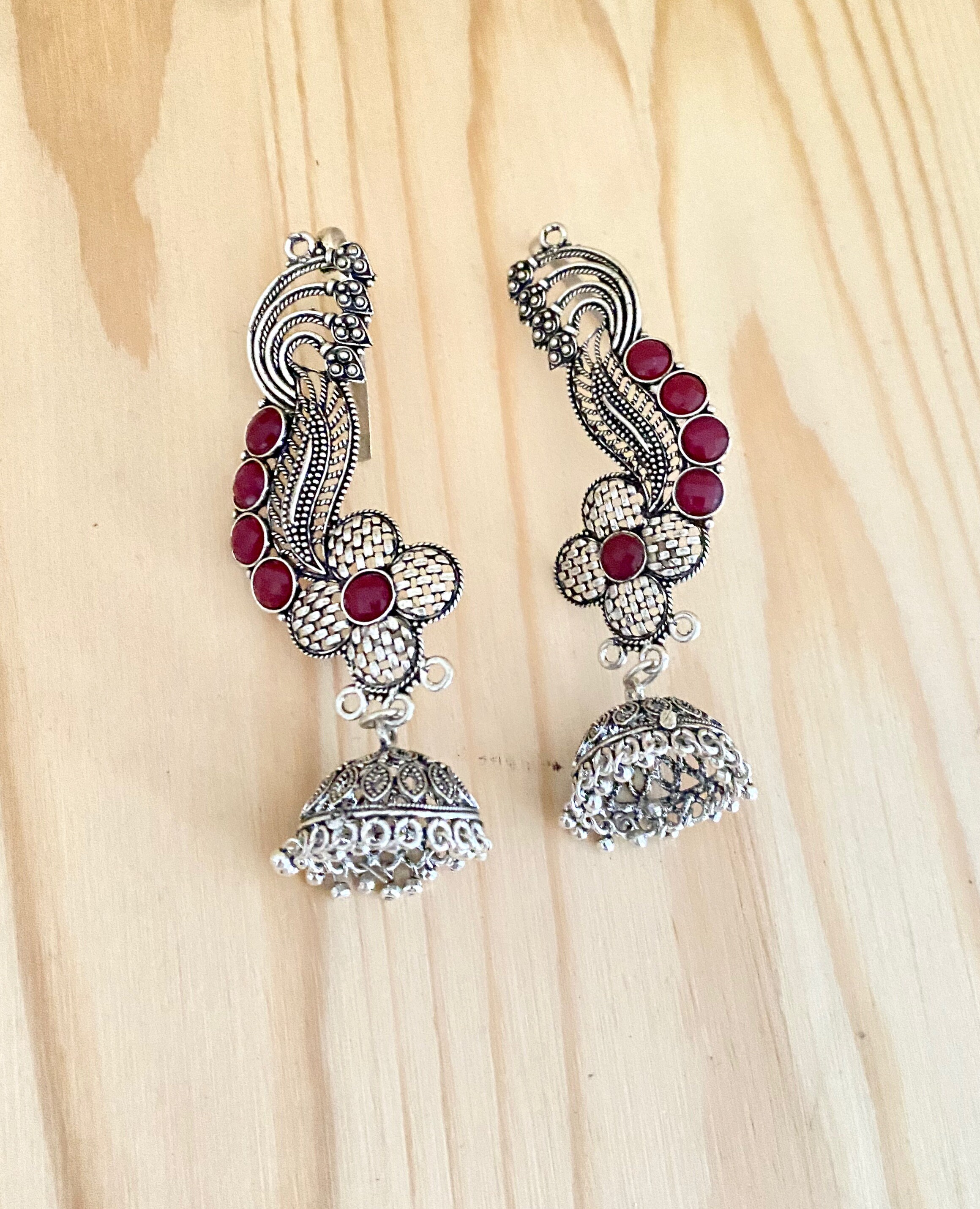 Ear cuff jhumka store