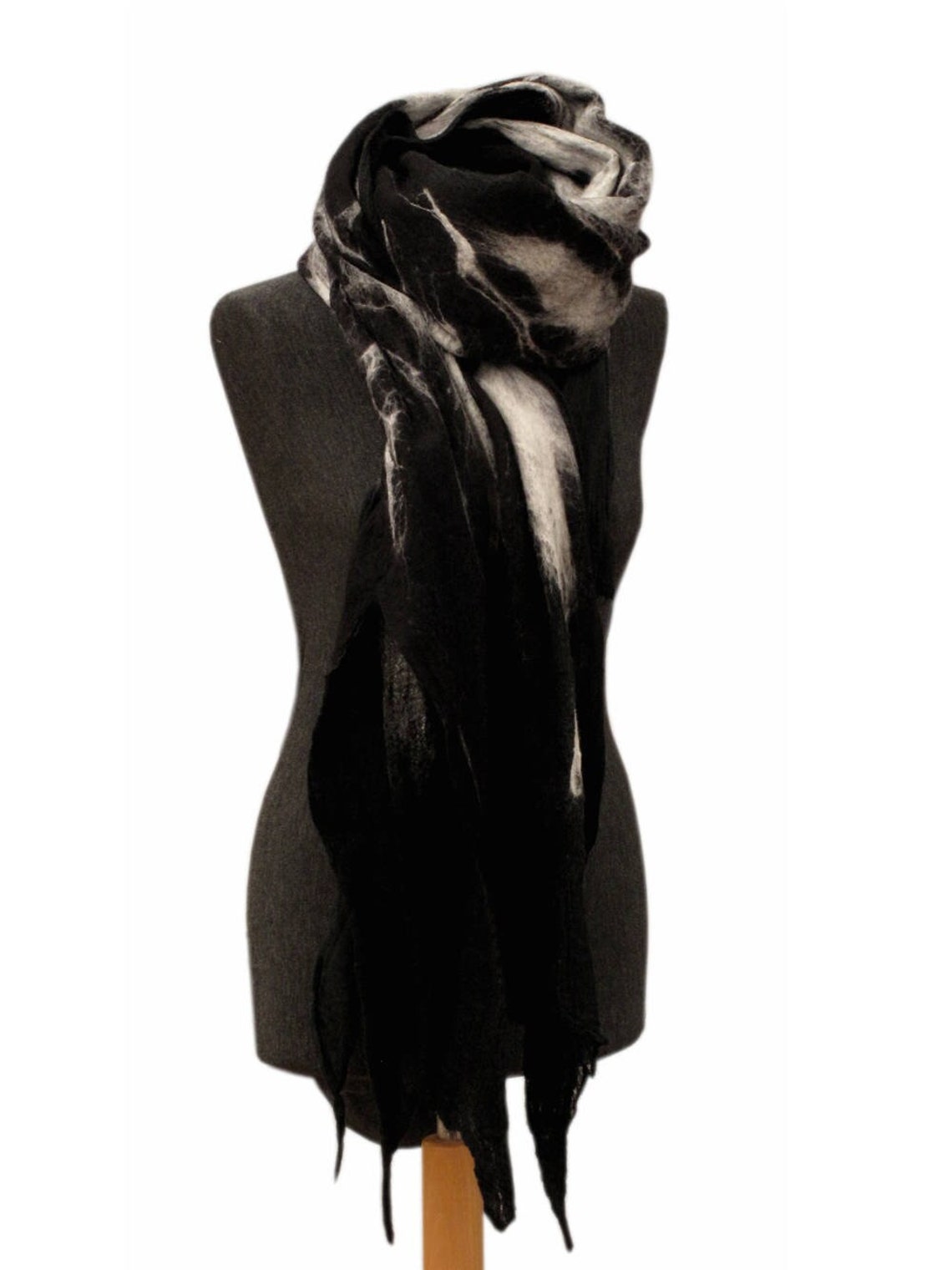 Men's PAGAN Poncho/ Wrap/ Scarf/ Winter Wool Wrap/ Super Soft and Warm ...