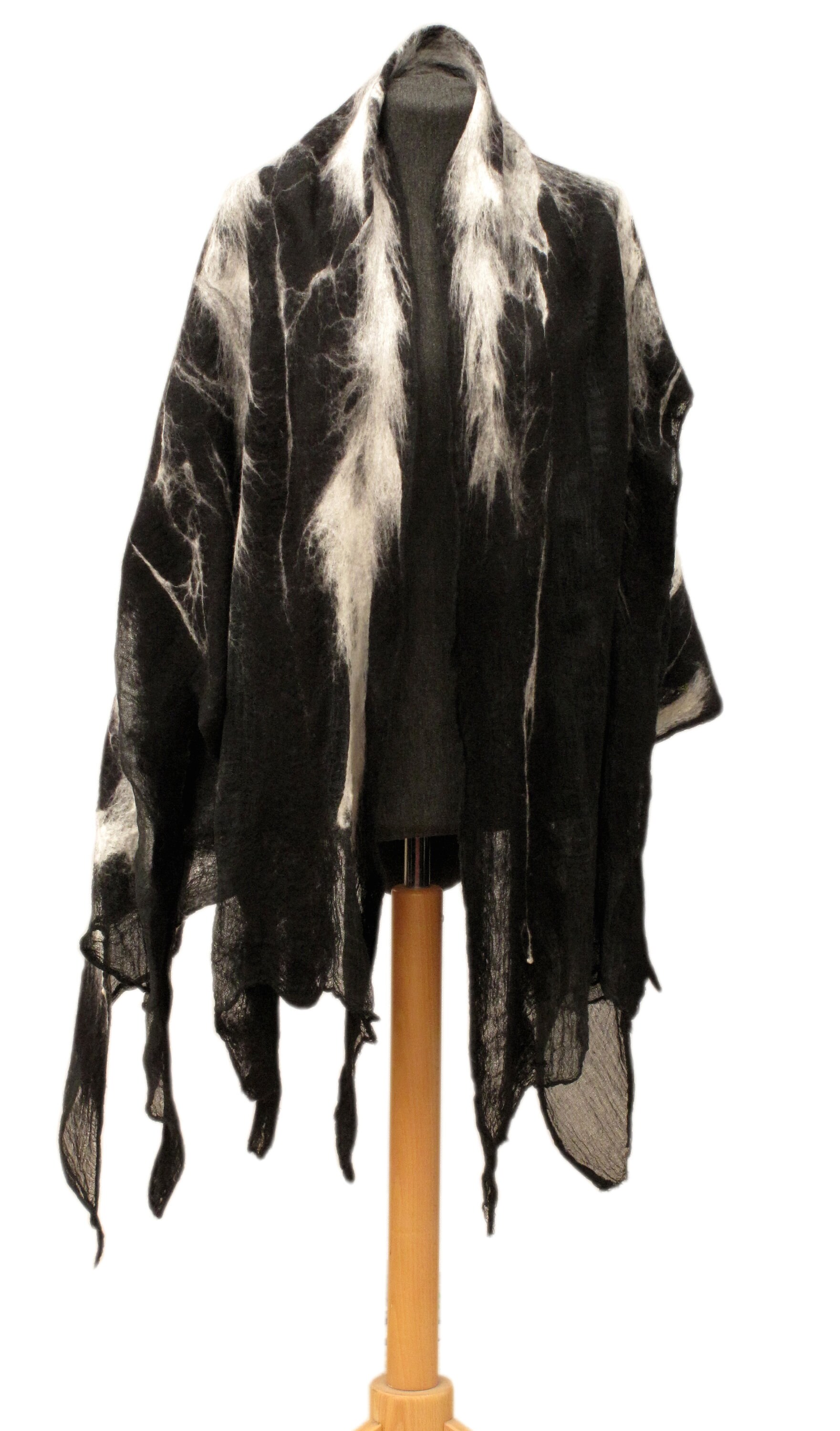 Men's PAGAN Poncho/ Wrap/ Scarf/ Winter Wool Wrap/ Super Soft and Warm ...