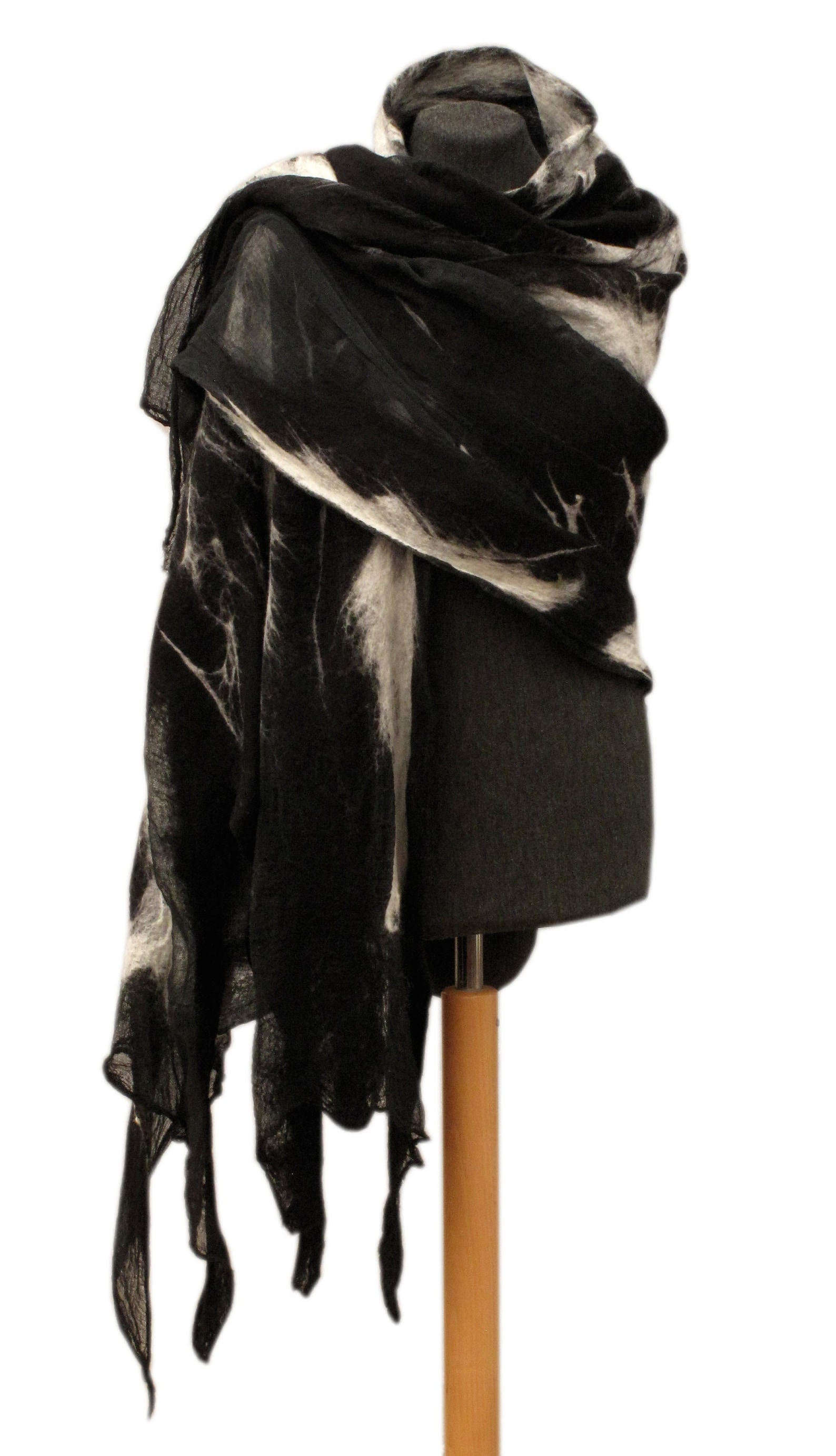 Men's PAGAN Poncho/ Wrap/ Scarf/ Winter Wool Wrap/ Super Soft and Warm ...