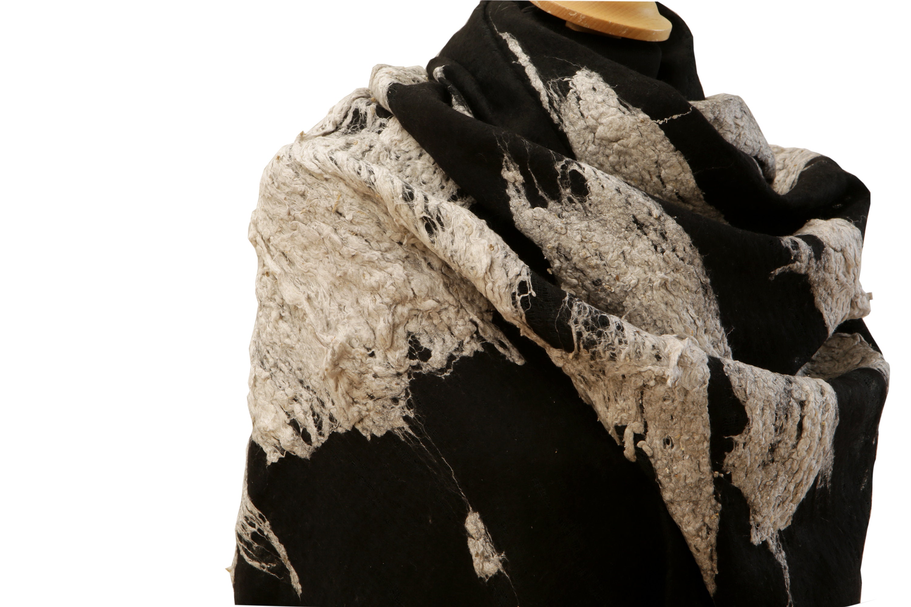 BURNING MAN RUANA for Men, Festival Wrap, Scarf, Shawl, Poncho, Black ...
