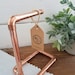 COPPER TABLE NUMBER Stand/display • Rectangle Base - Tall Version ...