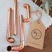10 Pk COPPER TABLE NUMBER Stand/display •"s-frame Tall Version ...