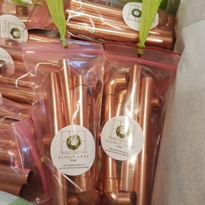 10 Pk.* COPPER TABLE NUMBER Stand/display •"tripod Base" - Short ...