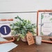 10 Pk COPPER TABLE NUMBER Stand/display •"s-frame Tall Version ...