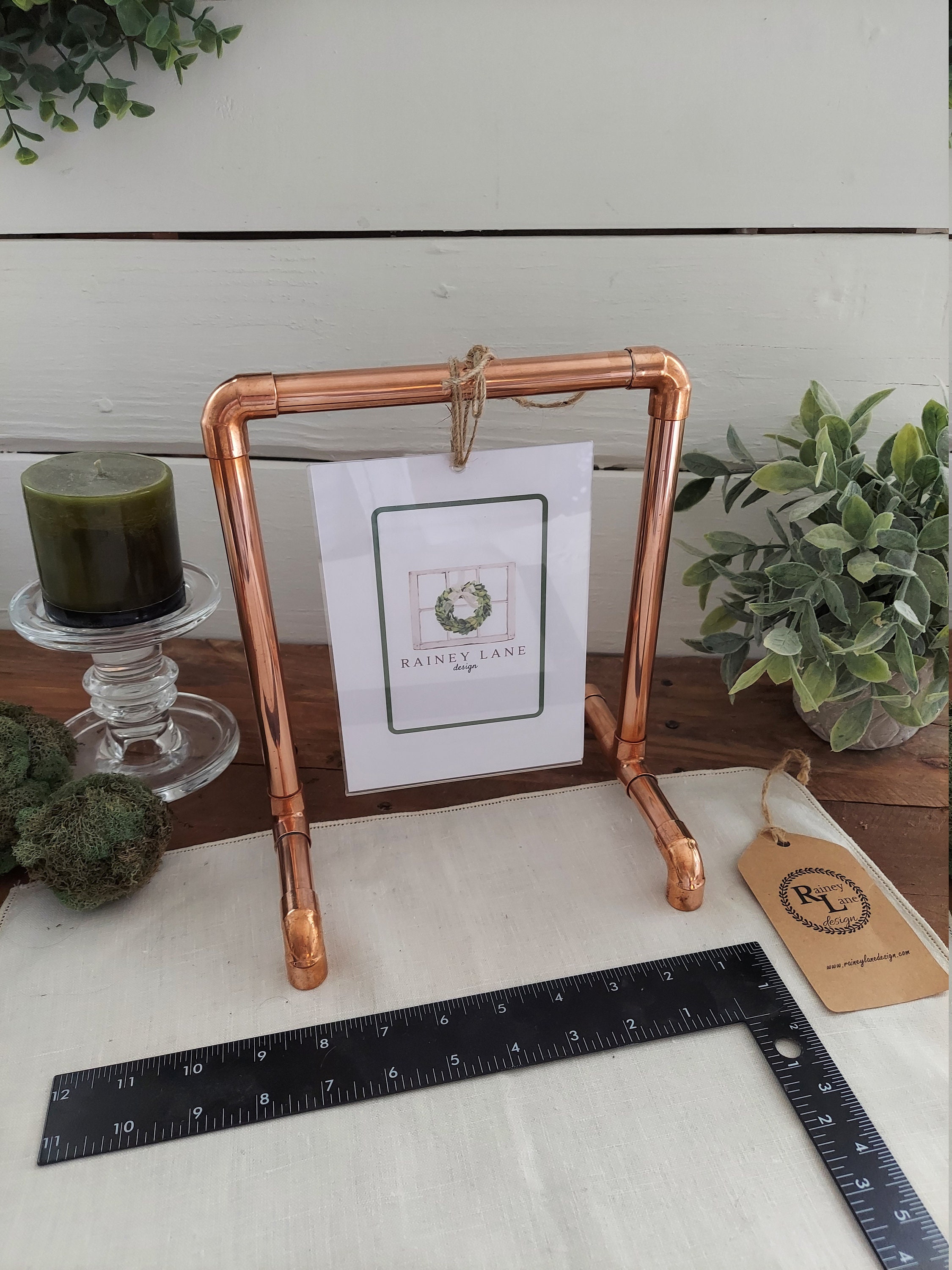 Real COPPER 5x7 Photo Frame Ideal 7th or 22nd | Etsy