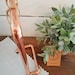 10 Pk COPPER TABLE NUMBER Stand/display s-frame Tall - Etsy