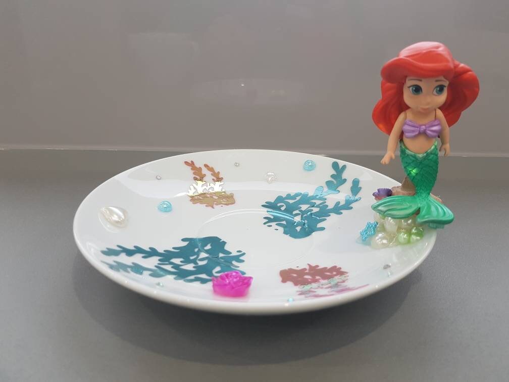 Personalised Disney Little Mermaid Tea Cup & Saucer Ariel Tea - Etsy