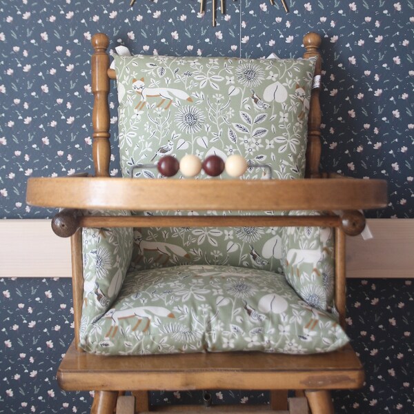 Wooden High Chair - Etsy