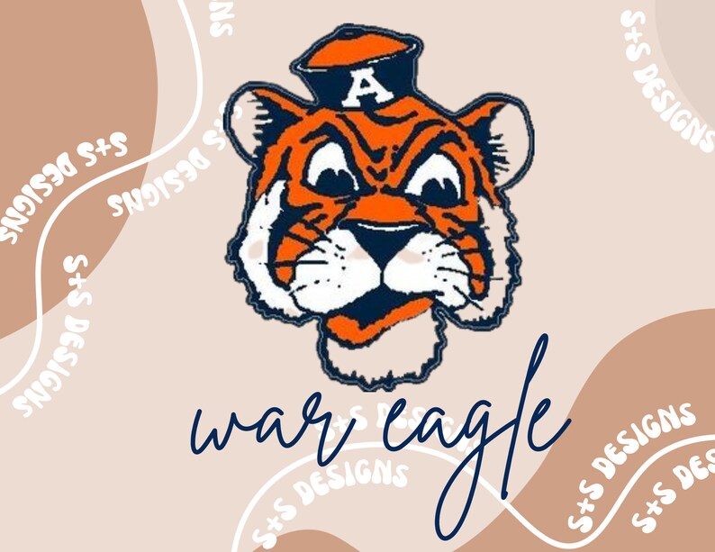 Auburn PNG Auburn SVG Aubie War Eagle Football Png Svg - Etsy
