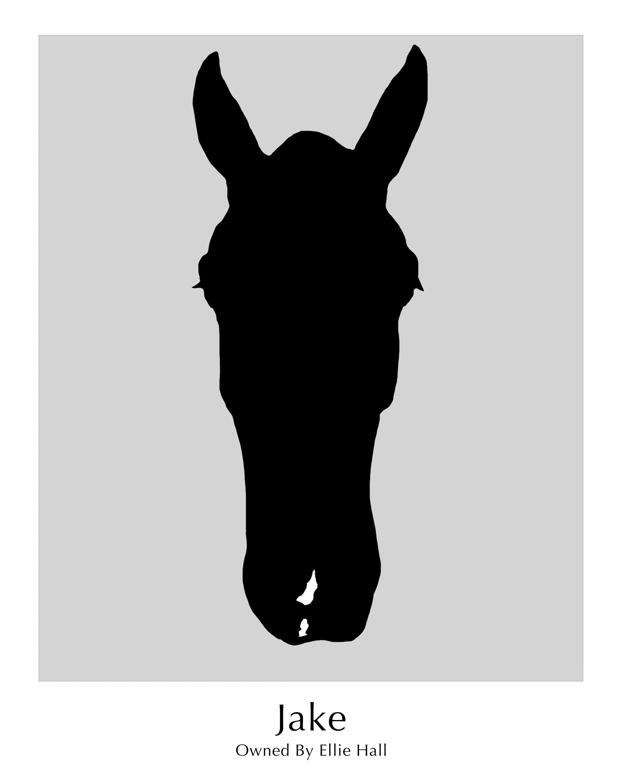 Custom Pet Head Silhouette Digital File - Etsy