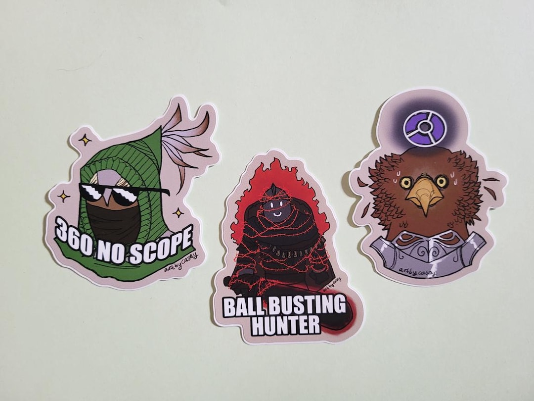 Nightreign Vinyl Stickers - Etsy