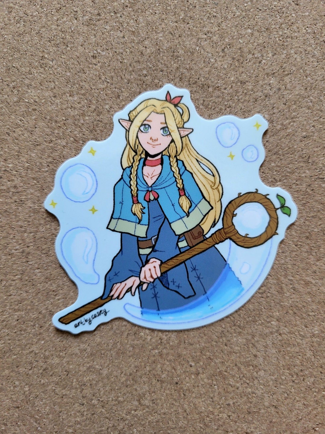 Marcille Vinyl Sticker - Etsy