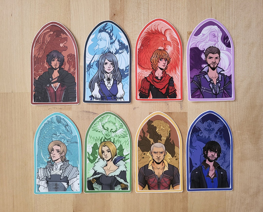 FFXVI Dominants Vinyl Stickers - Etsy