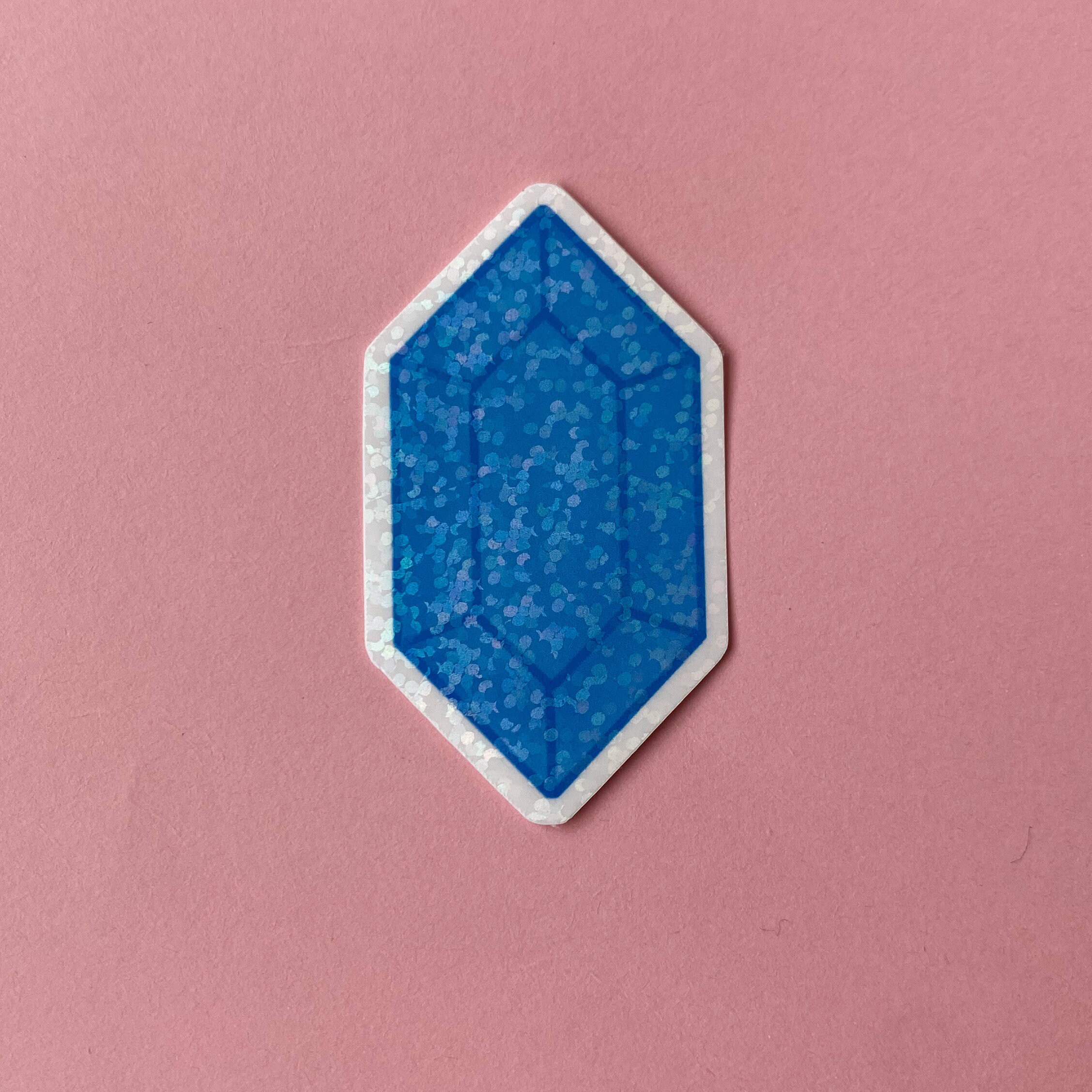 Blue Rupee Sticker Bullet Journal, Scrapbook Sticker, Planner Stickers ...