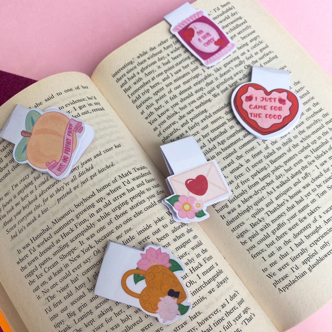 Pick Your Own Pack of Magnetic Bookmarks | Books | Bookworm | Reading ...