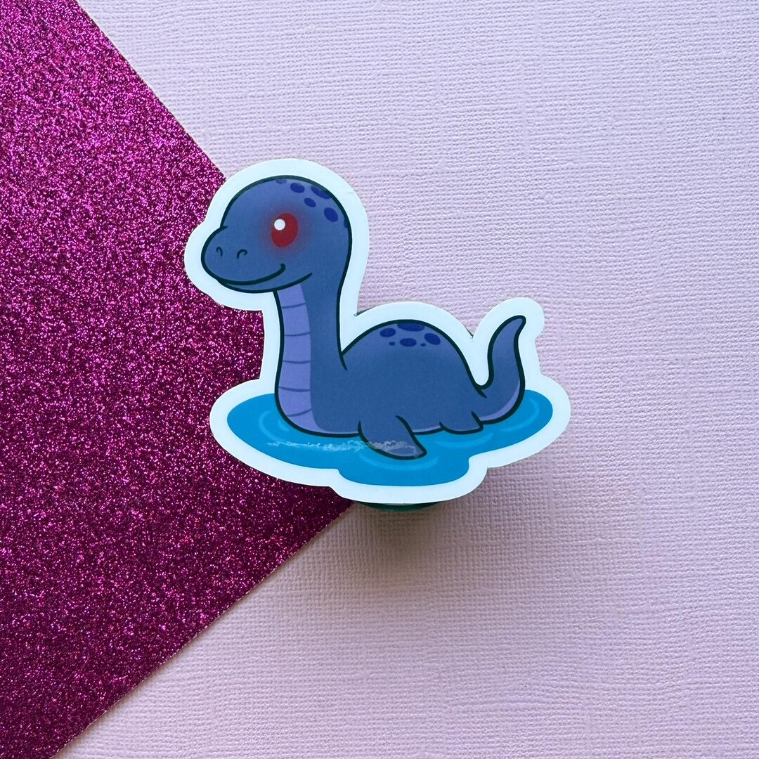Loch Ness Monster 'nessie' Sticker - Etsy