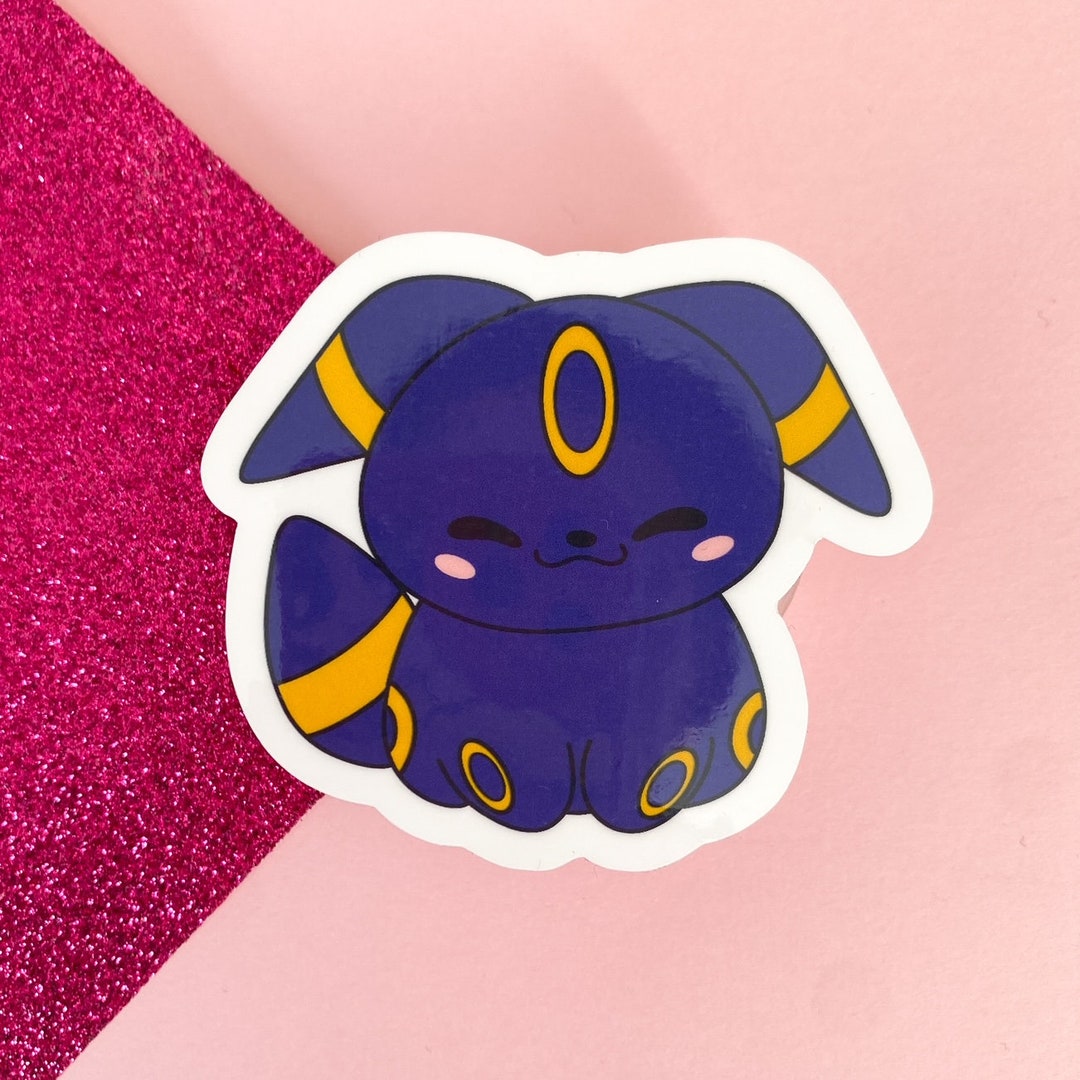 Chibi Anime Dark Fox Sticker | Bullet Journal, Scrapbook Sticker ...