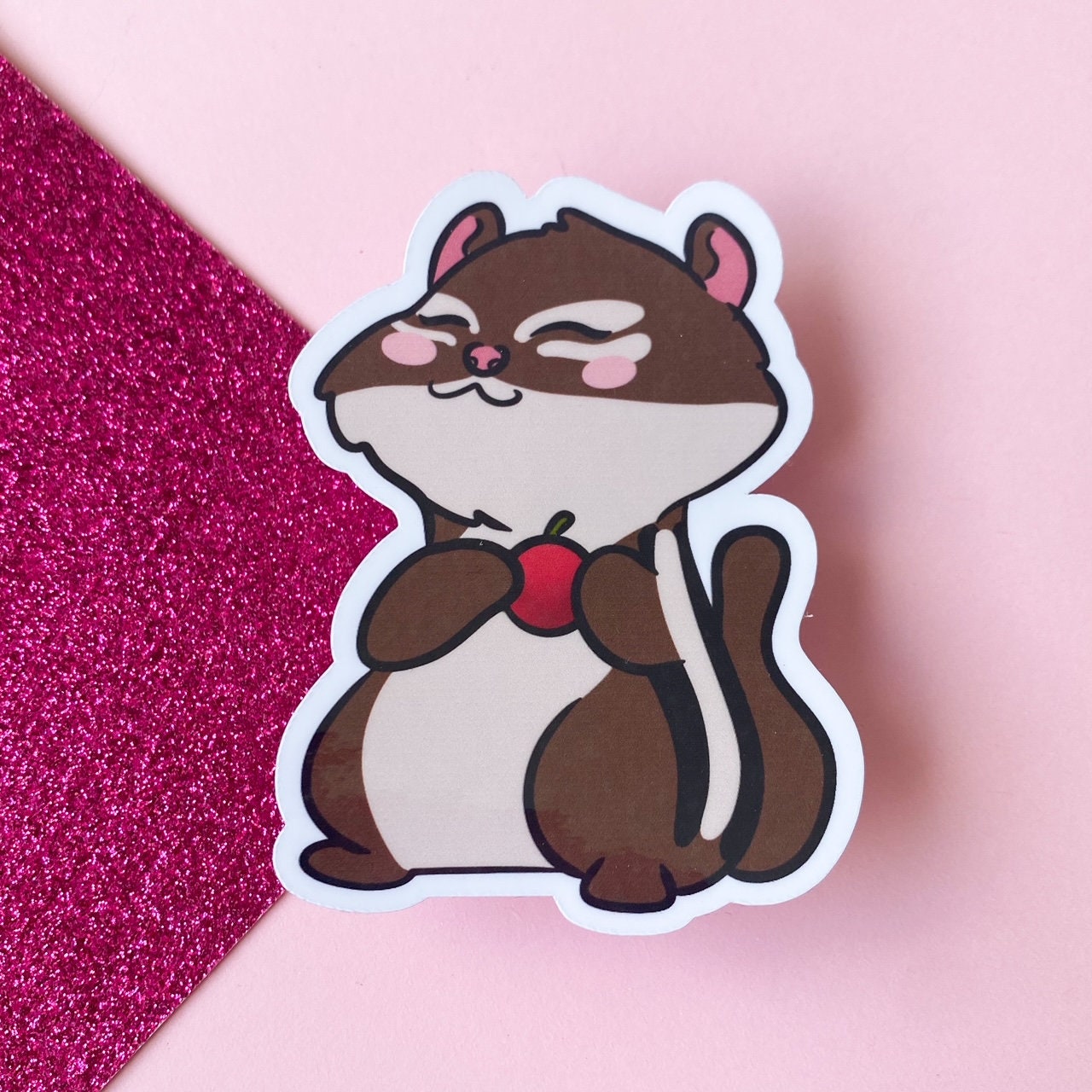 Champ the Chipmunk Sticker | Bullet Journal, Scrapbook Sticker, Planner ...