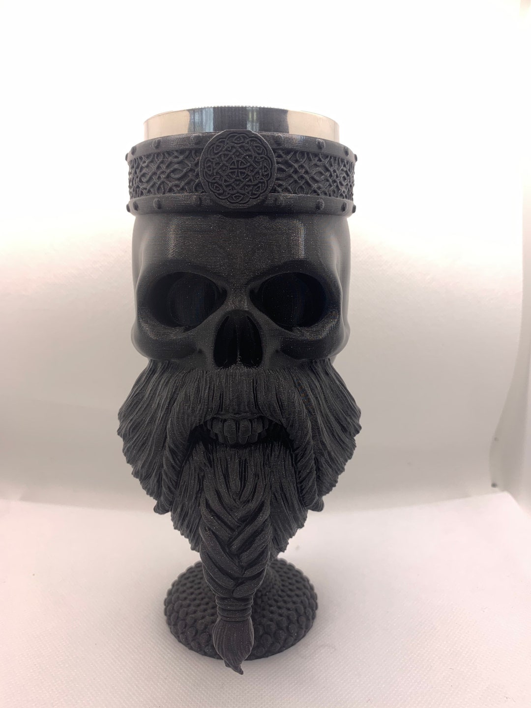 Celtic King Skull Chalice/3d Printed Chalice - Etsy