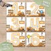 Numbers Printable Road Mat | Construction Truck Tracing Activity ...