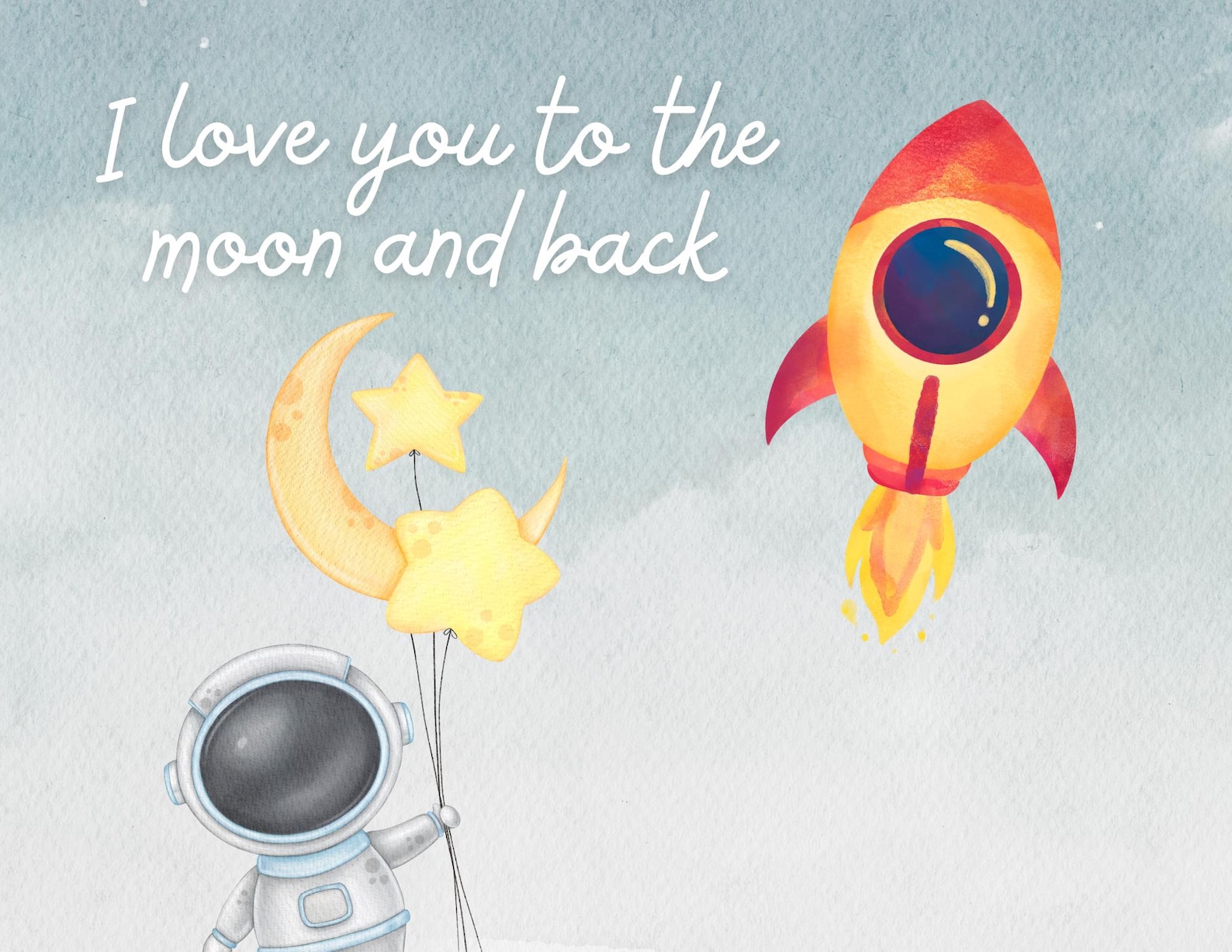 Printable Valentine's Handprint Craft | I Love You to the Moon and Back ...
