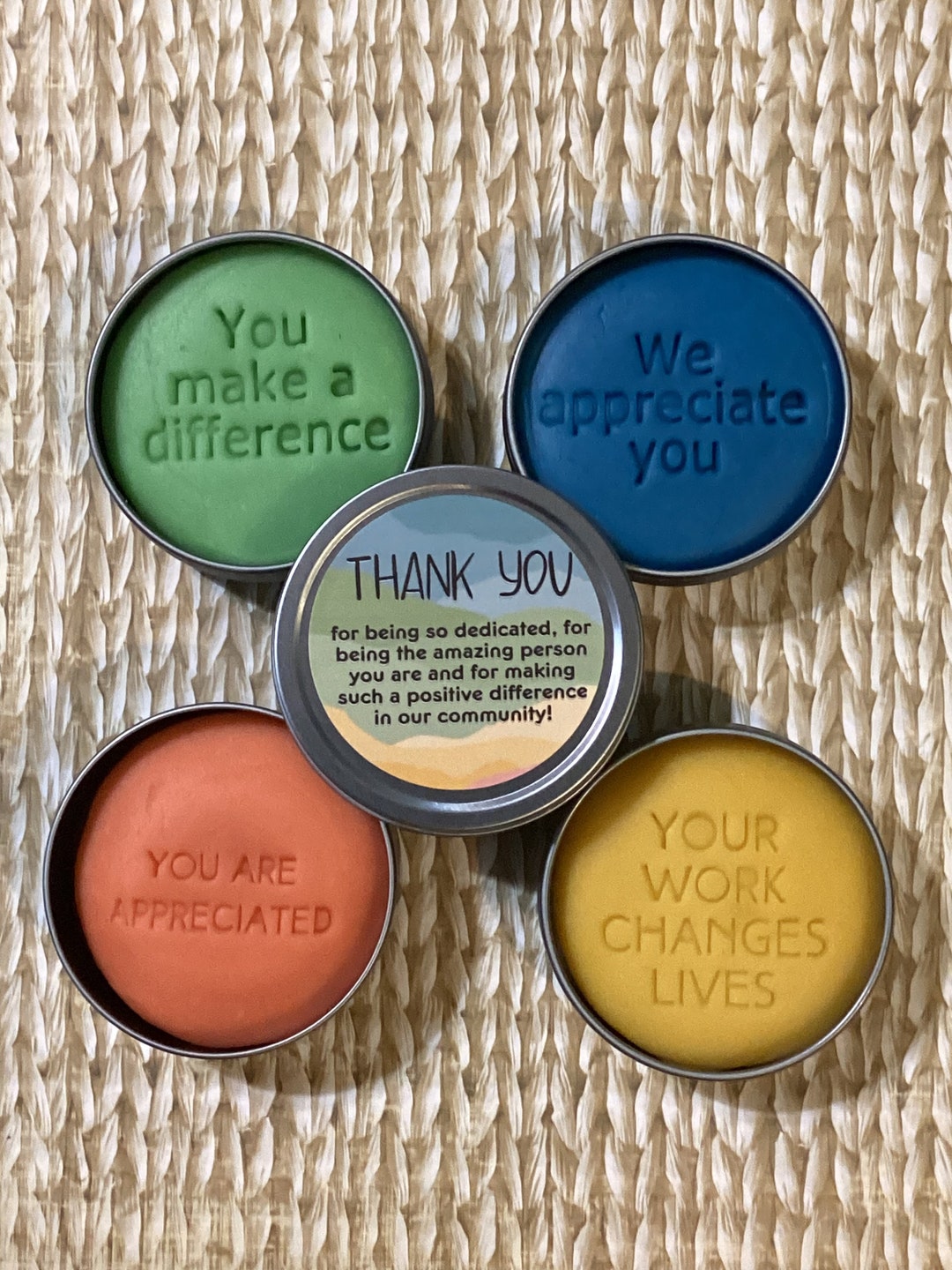 Volunteer Appreciation Gift, Token, Stress Relief Dough, You Make a ...