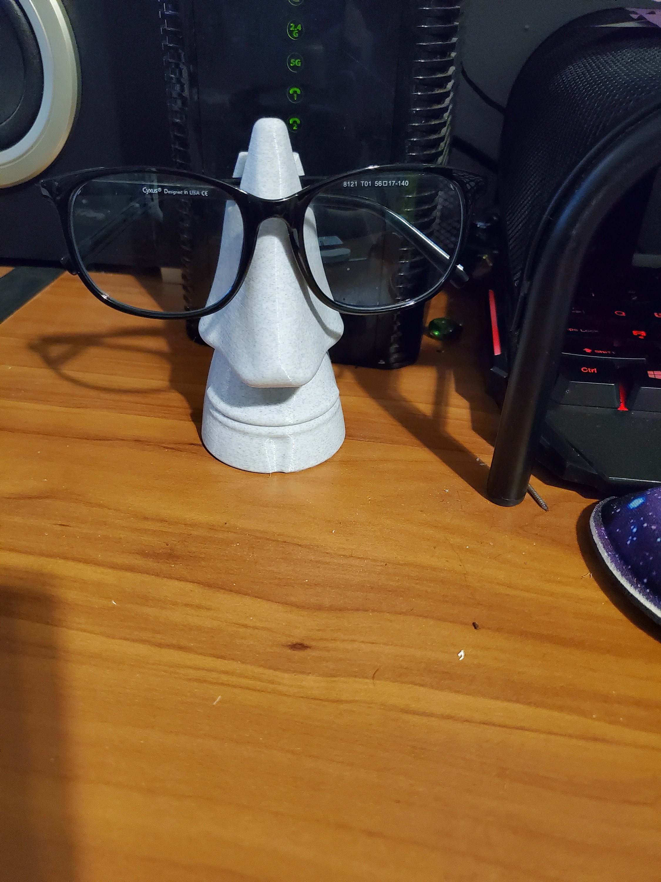 3d Printed Easter Island Nose Glasses Stand | Etsy