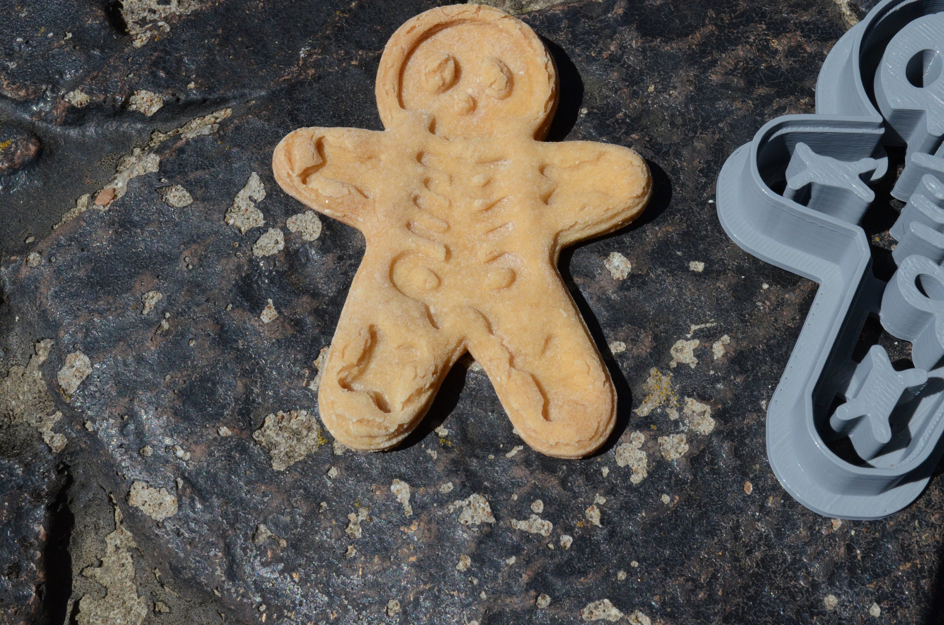3d Printed Ginger-dead Man Cookie Cutter Skeleton Cookie | Etsy