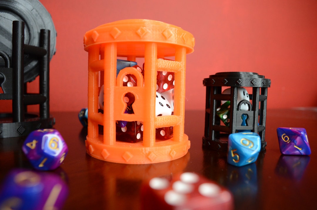 3d Printed Dice Prison Assorted Sizes - Etsy