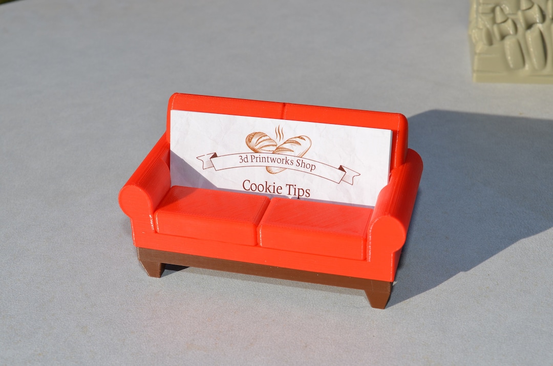 3d Printed Couch / Sofa Business Card Holder - Etsy