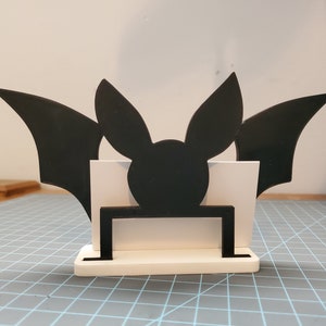 3d Printed Flying Bat Business Card Holder - Etsy