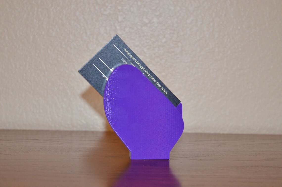 3d Printed Hand Business Card Holder | Etsy