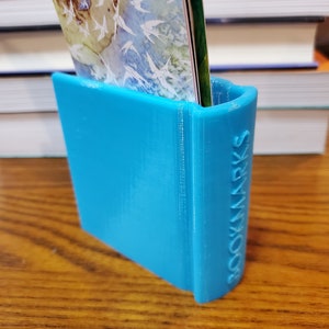 3d Printed Book Shaped Bookmark Holder - Etsy