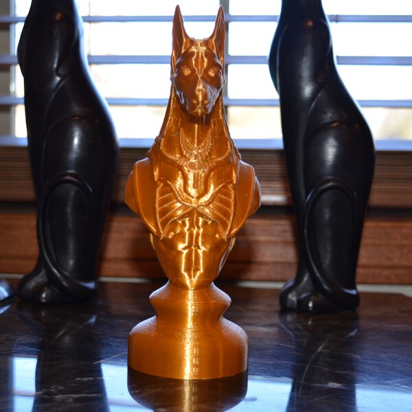Anubis Statue Marble - Etsy
