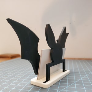 3d Printed Flying Bat Business Card Holder - Etsy