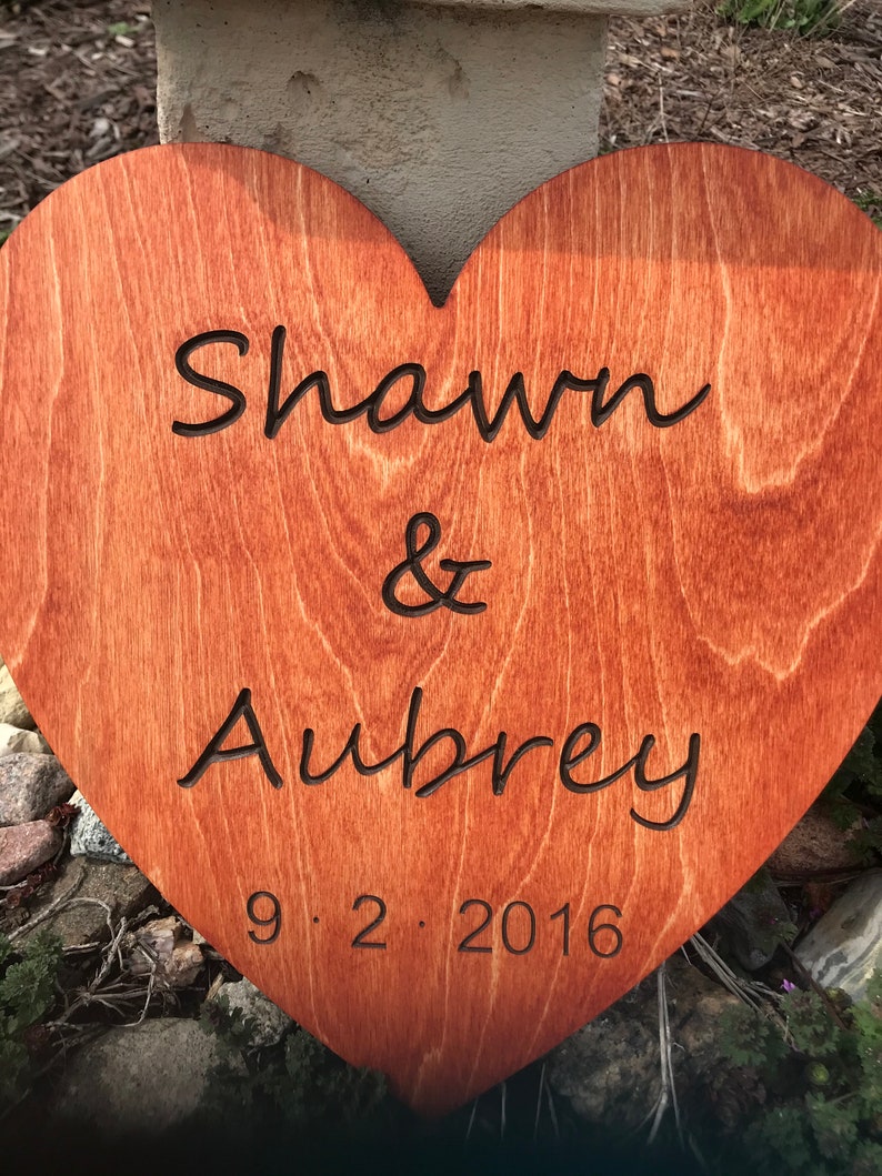 Wedding Welcome Sign Engraved 3D Wedding Sign Welcome to Our Wedding ...