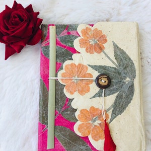 Handmade Journal Lokta Paper Notebook Handmade Paper From | Etsy