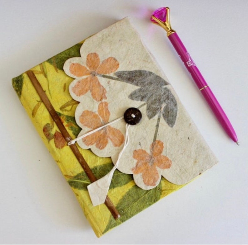 Handmade Journal Lokta Paper Notebook Handmade Paper From | Etsy